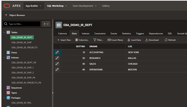 APEX SQL Workshop – a One-Stop Shop for APEX Development Projects?